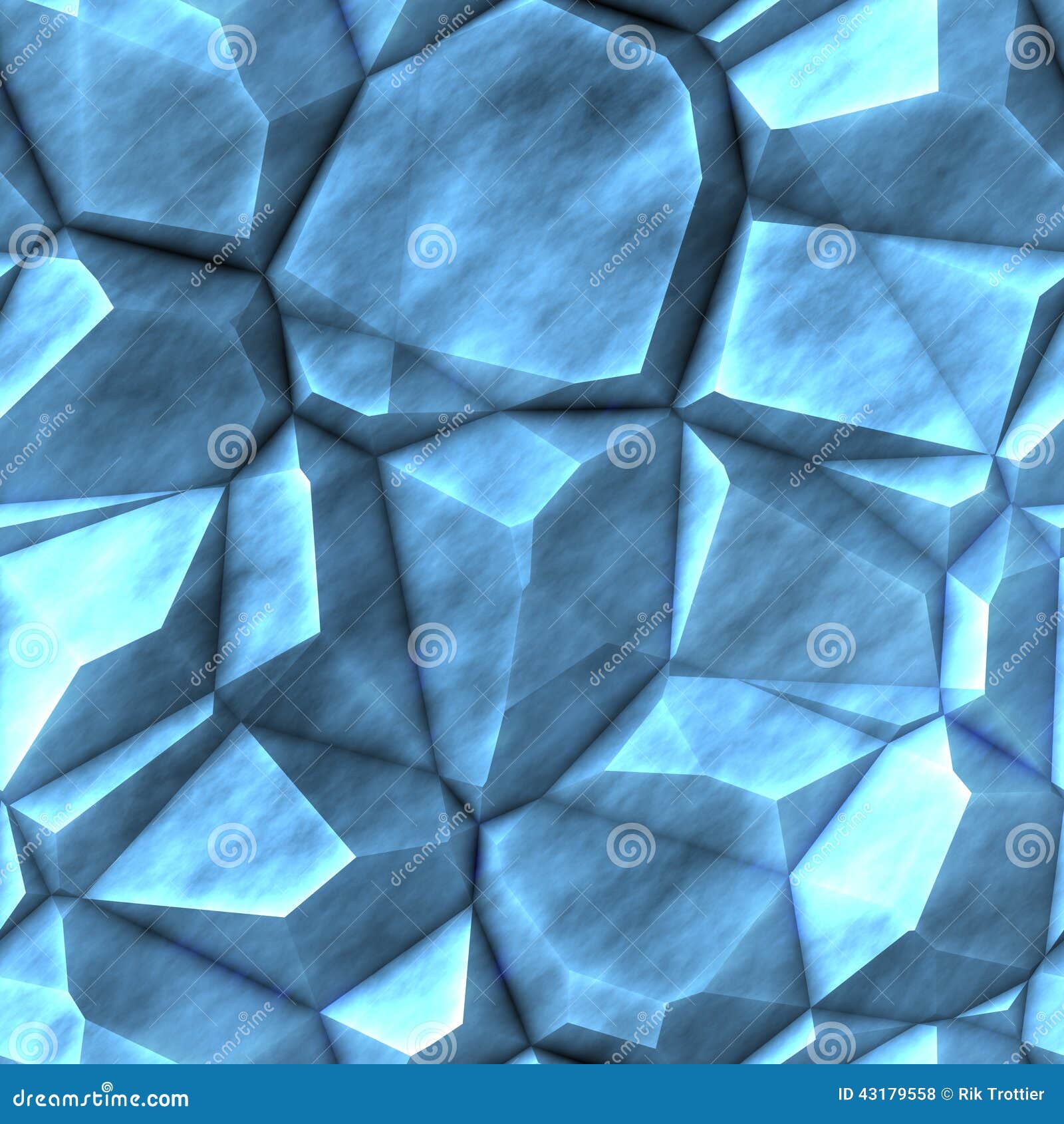 Blue Quartz Blocks stock illustration. Illustration of jagged - 43179558