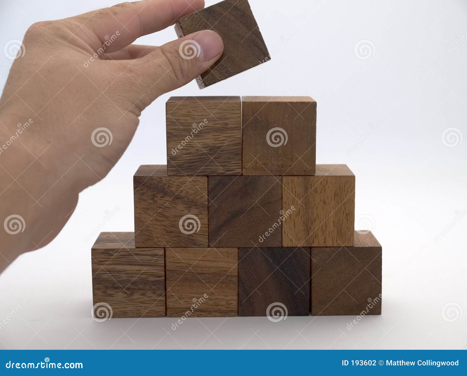 Blocky pyramid stock photo. Image of construct, gangs, construction ...
