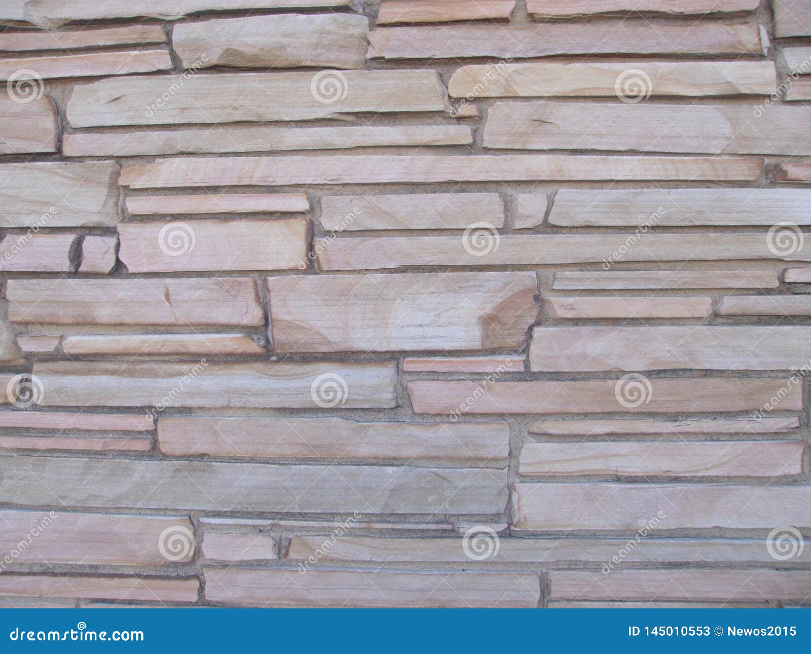 Blocky Stone Wall with Stones of Different Sizes 3 Stock Image - Image ...