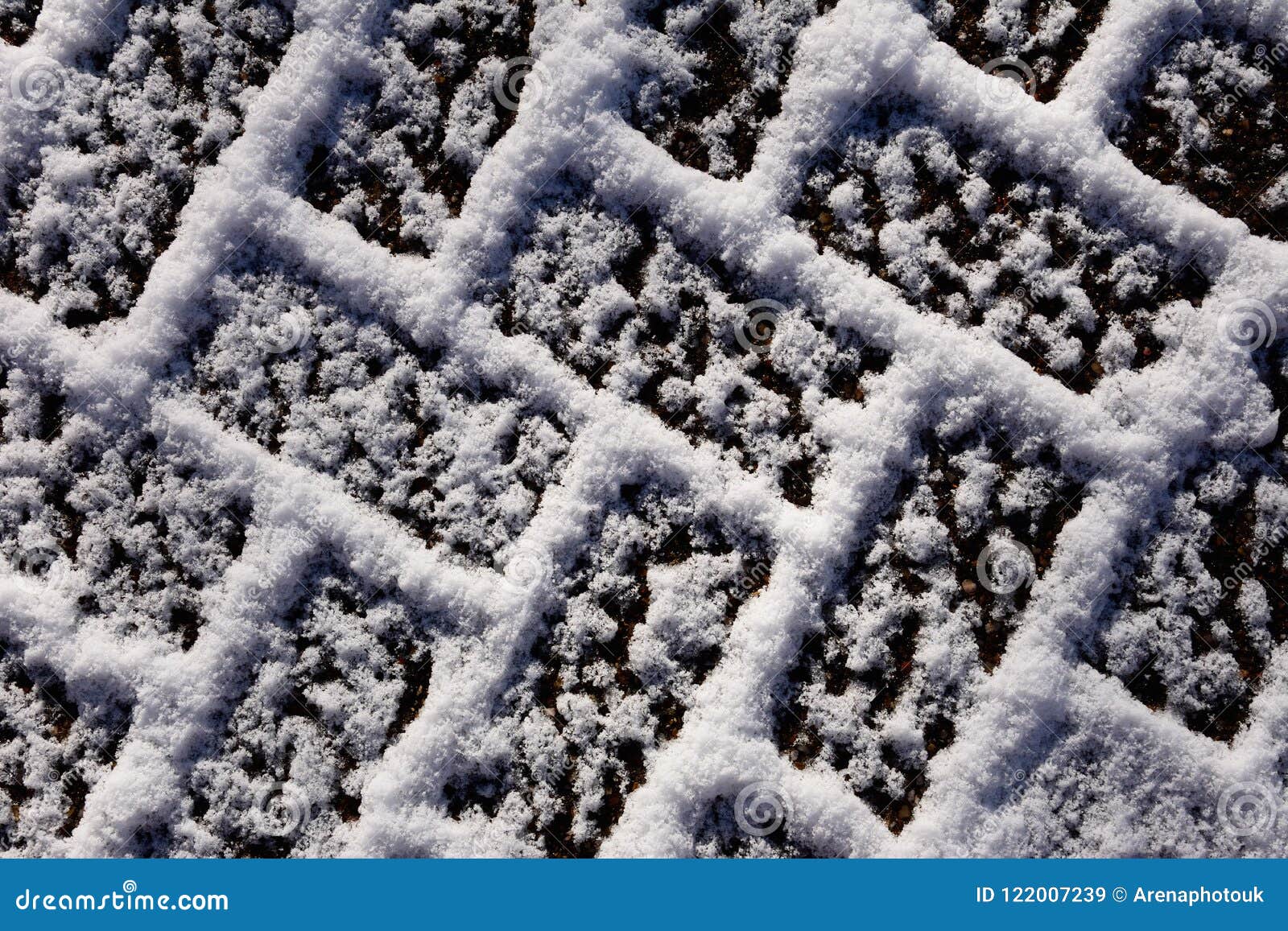 Bloco Da Neve Que Pavimenta O Fundo Imagem de Stock - Imagem de bloco ...