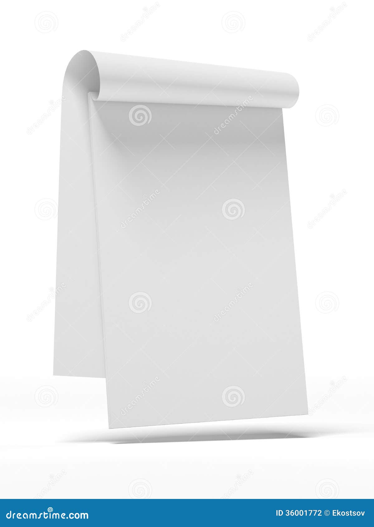 Bloco de notas branco foto de stock. Imagem de prata - 36001772