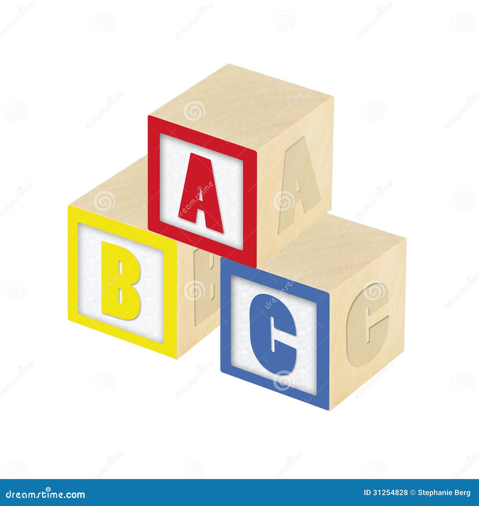 Blocos de ABC foto de stock. Imagem de bebê, alfabeto - 31254828