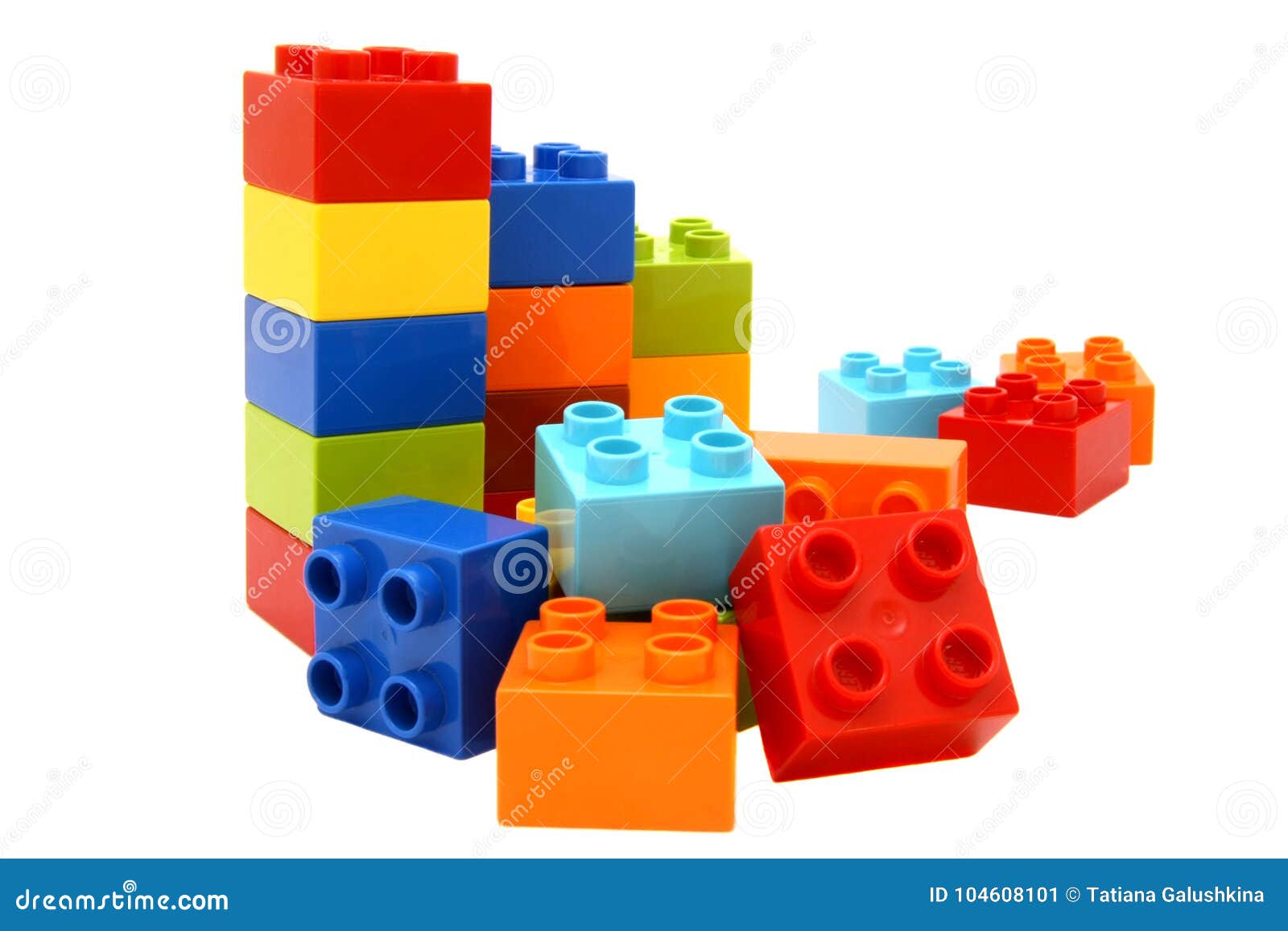 Blocos De Apartamentos Coloridos Do Lego Imagem de Stock - Imagem de ...