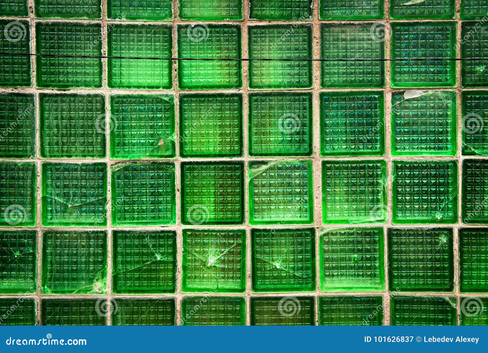 Blocos De Vidro Verdes Decorativos Imagem de Stock - Imagem de ...