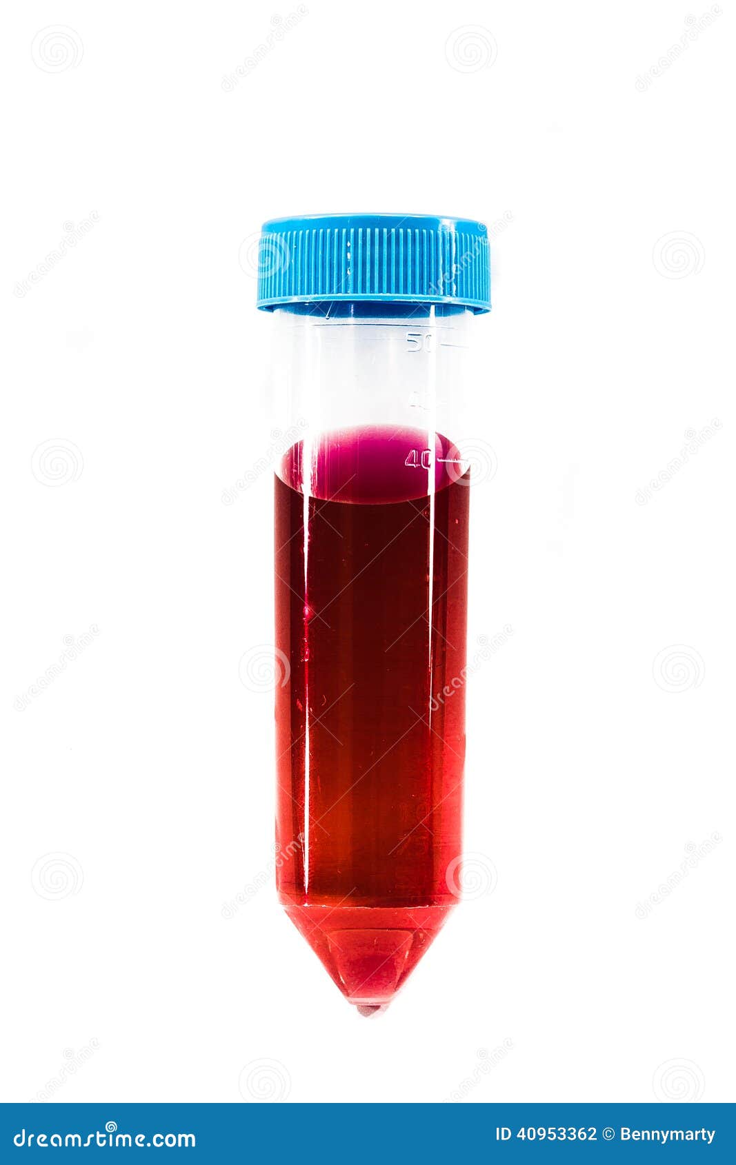 Blod i provrör arkivfoto. Bild av rött, rör, blod, stängning - 40953362