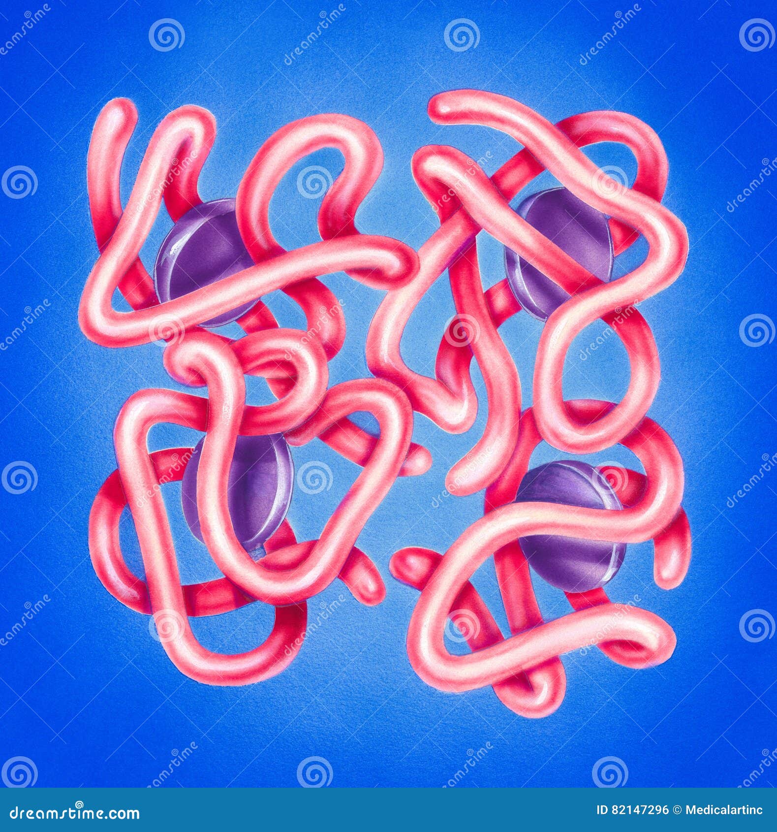 Bloed - Hemoglobinemolecule Stock Foto - Image of zuurstof, ijzer: 82147296