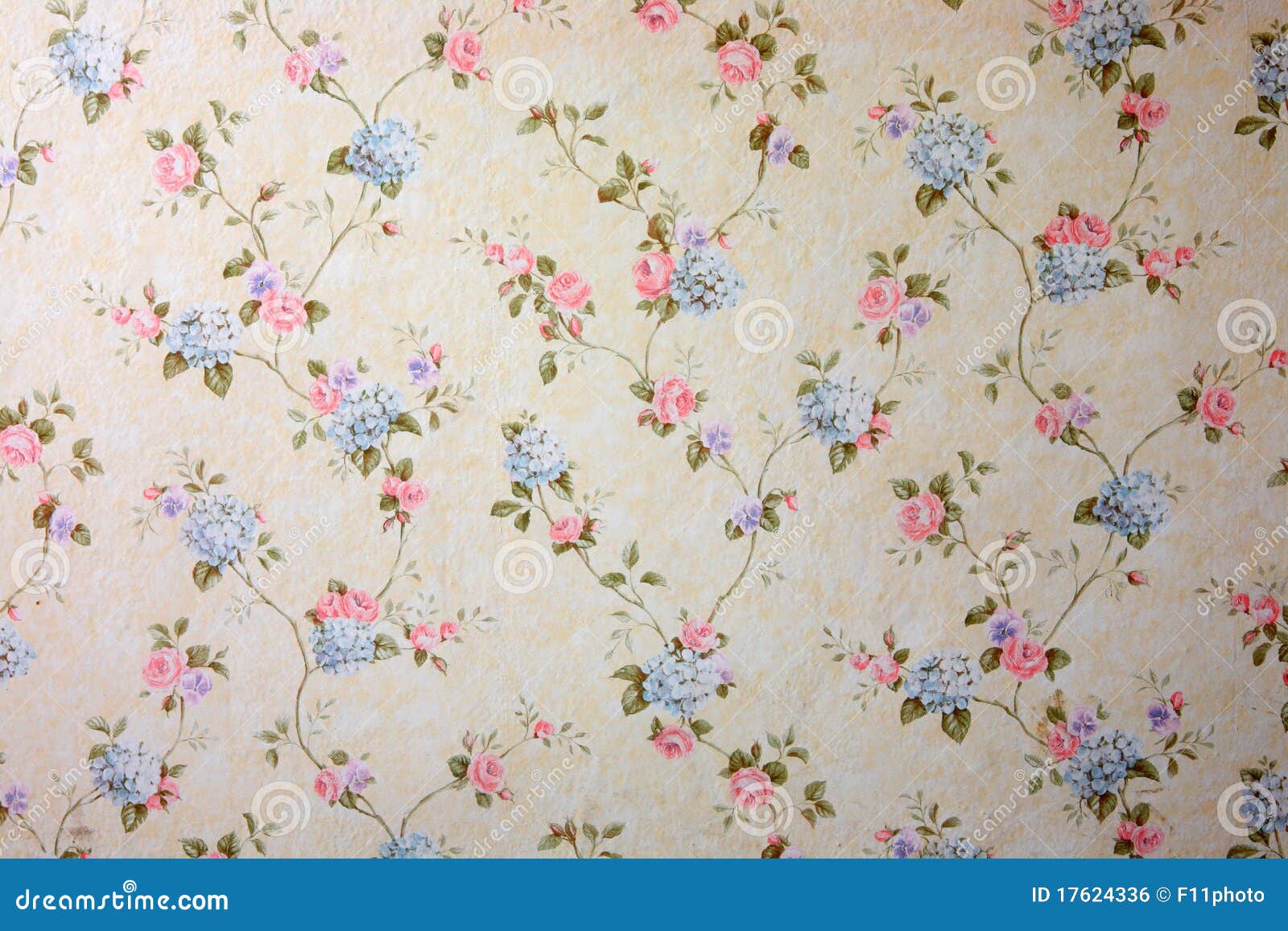 Bloemen behang stock foto. Image of naald, samenvatting - 17624336