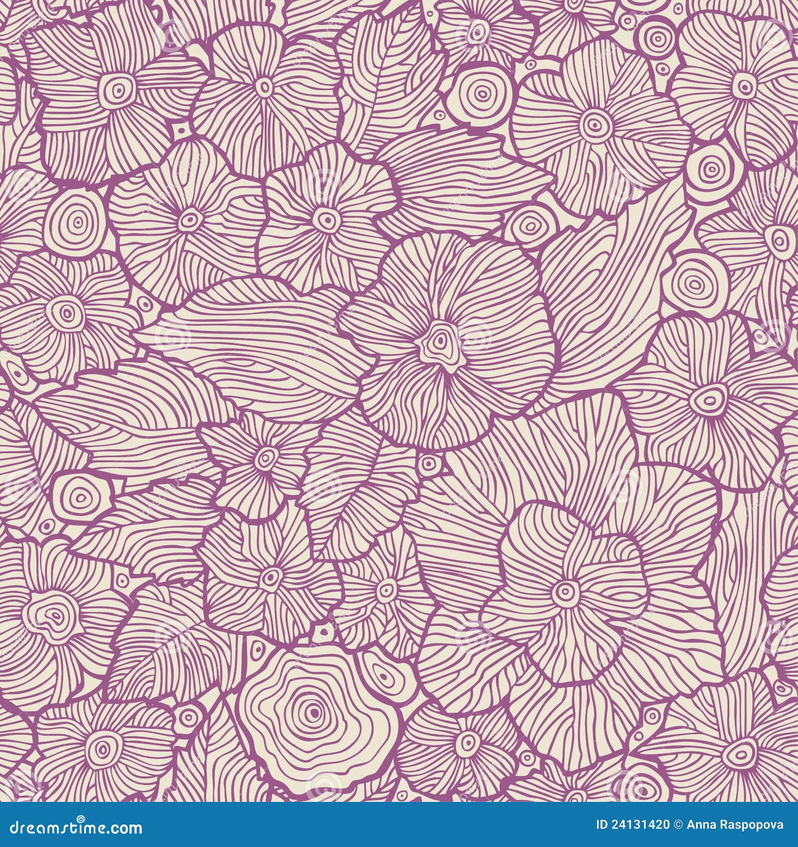 Bloemen patroon vector illustratie. Illustration of blad - 24131420