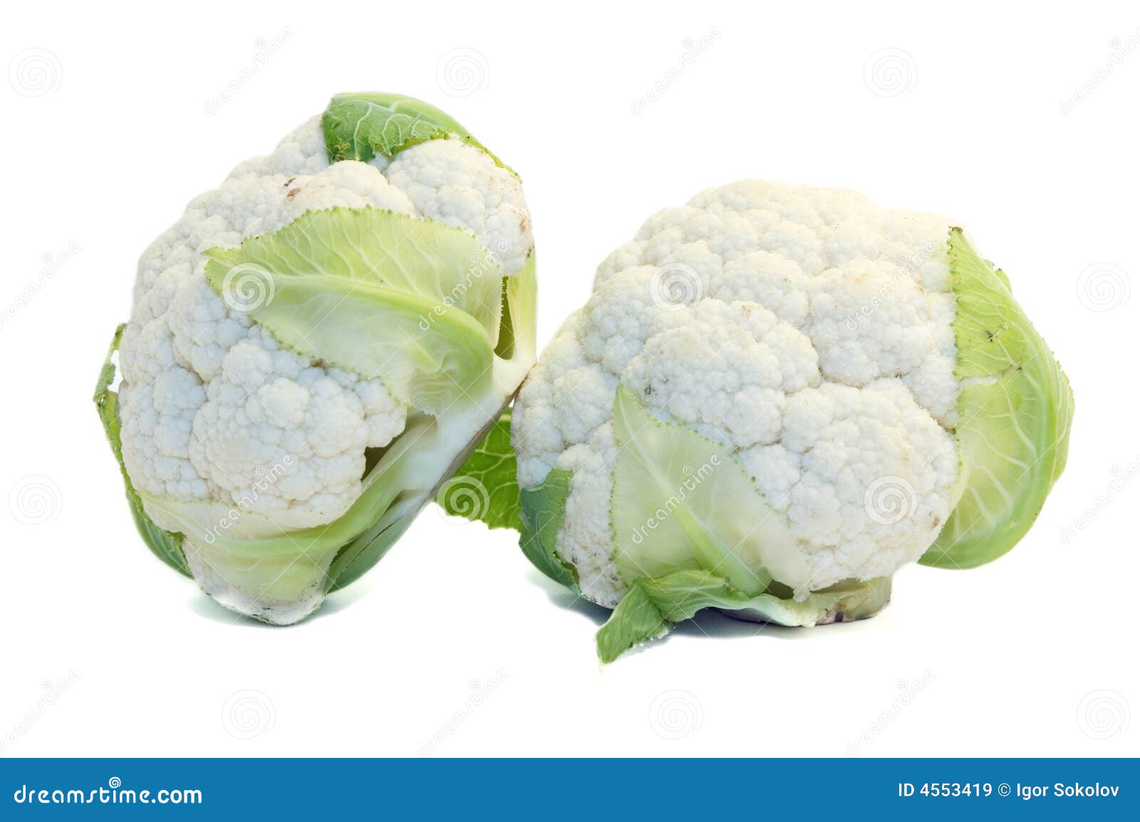 Bloemkool stock afbeelding. Image of bloemkool, installatie - 4553419