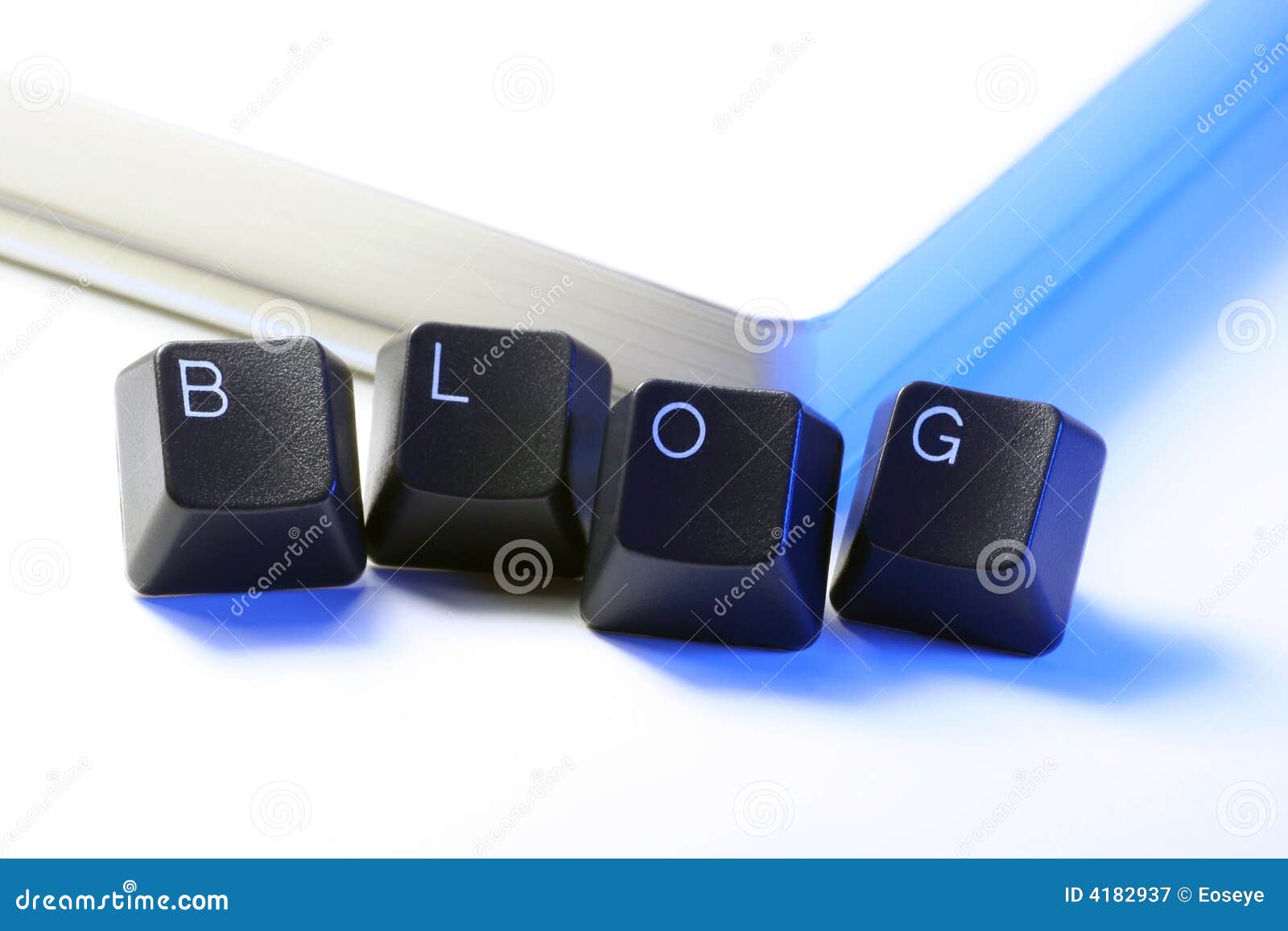 Blog stock image. Image of writing, text, button, macro - 4182937