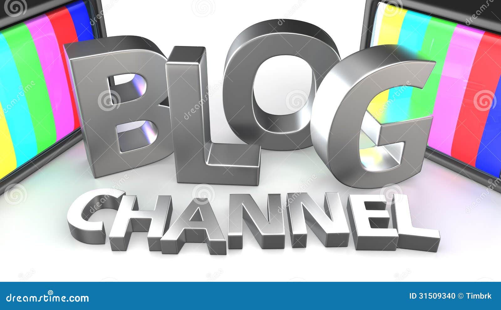 Blog Channel Tvs stock illustration. Illustration of website - 31509340