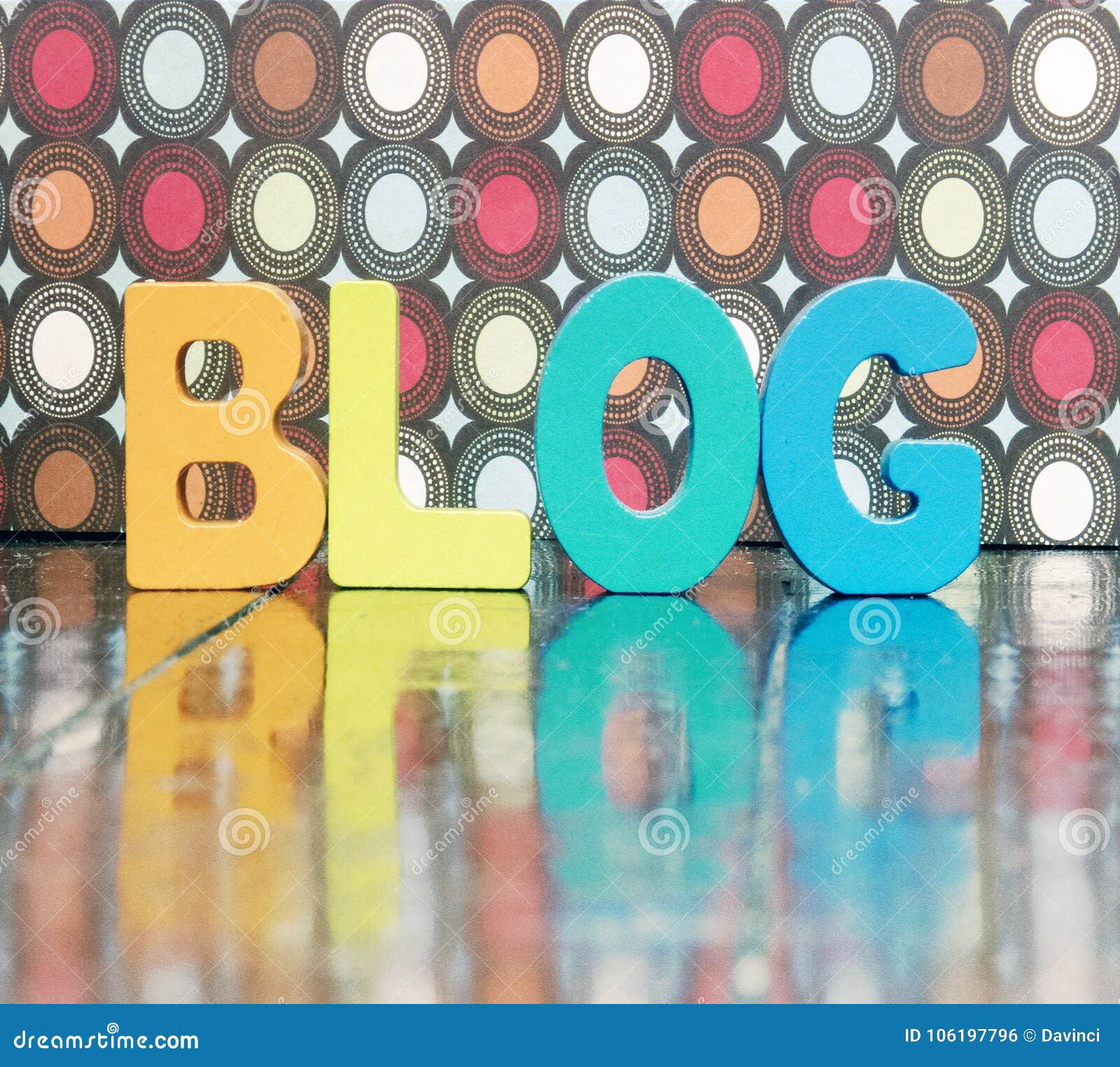 Blog de la palabra foto de archivo. Imagen de imprenta - 106197796