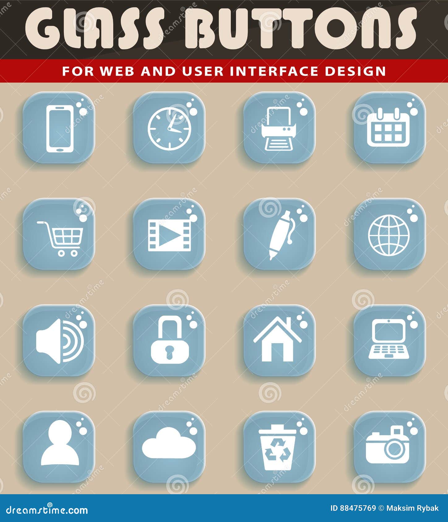 Blog icon set stock image. Image of magnifier, people - 88475769