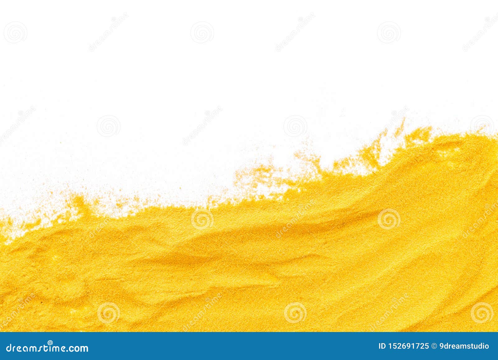 Blog or Presentation Background with Yellow Sand Texture on White Top ...