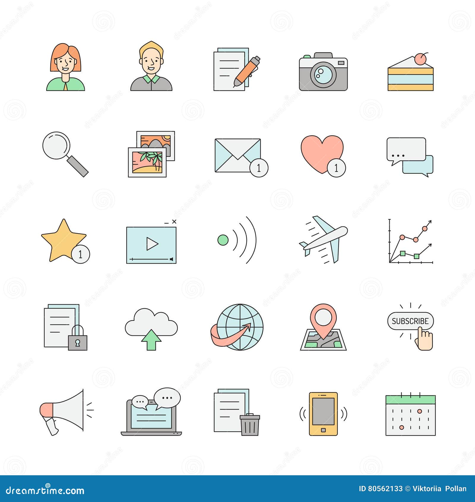 Simple Outline Sketch Of Six Pack Body Muscle Man, Isolated On White ...