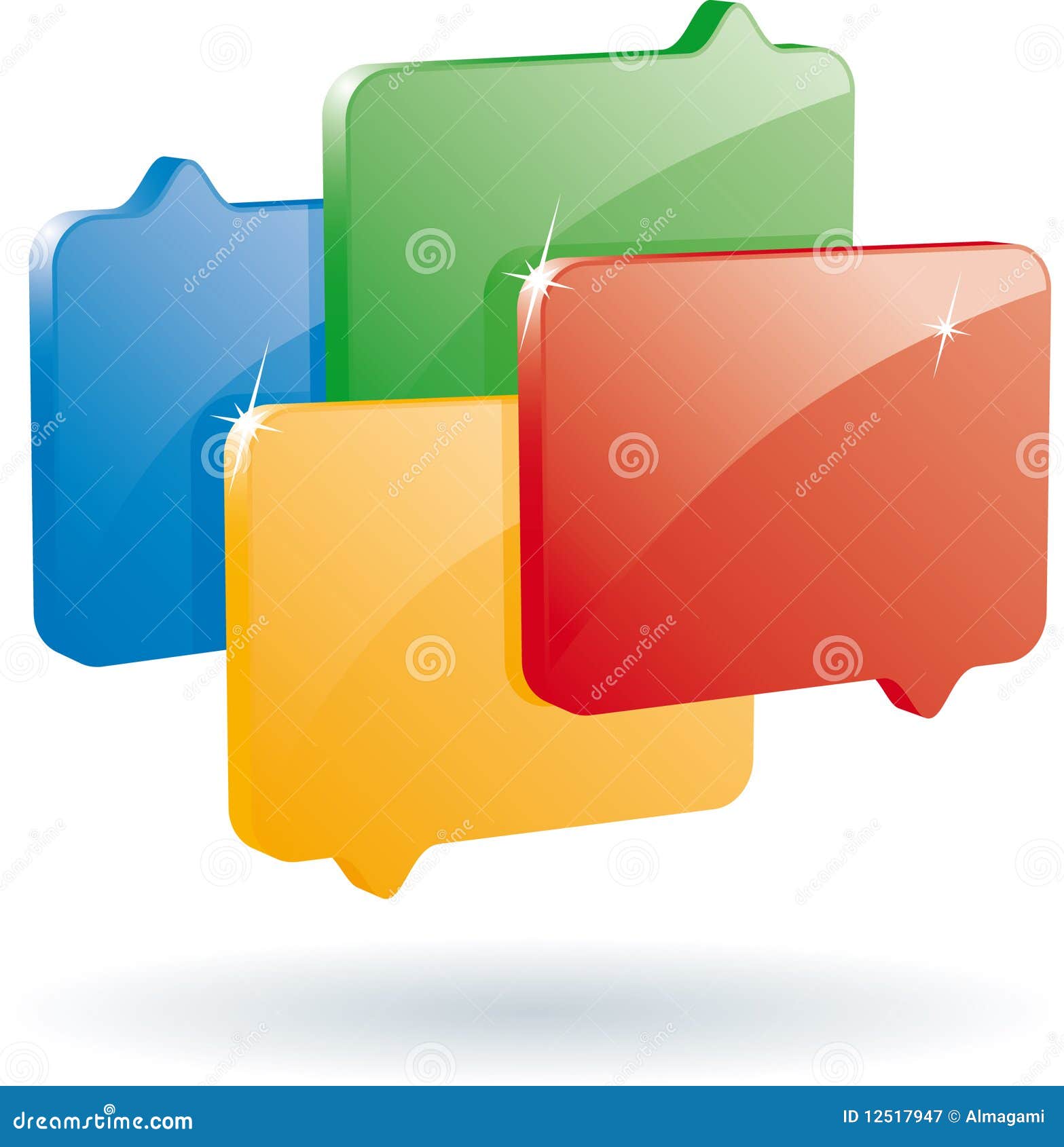 Blog symbol stock vector. Illustration of blog, color - 12517947