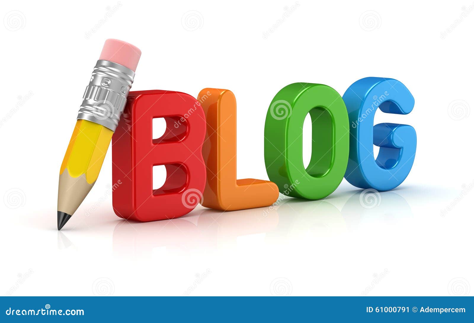 Blog text and pencil stock illustration. Illustration of forum - 61000791