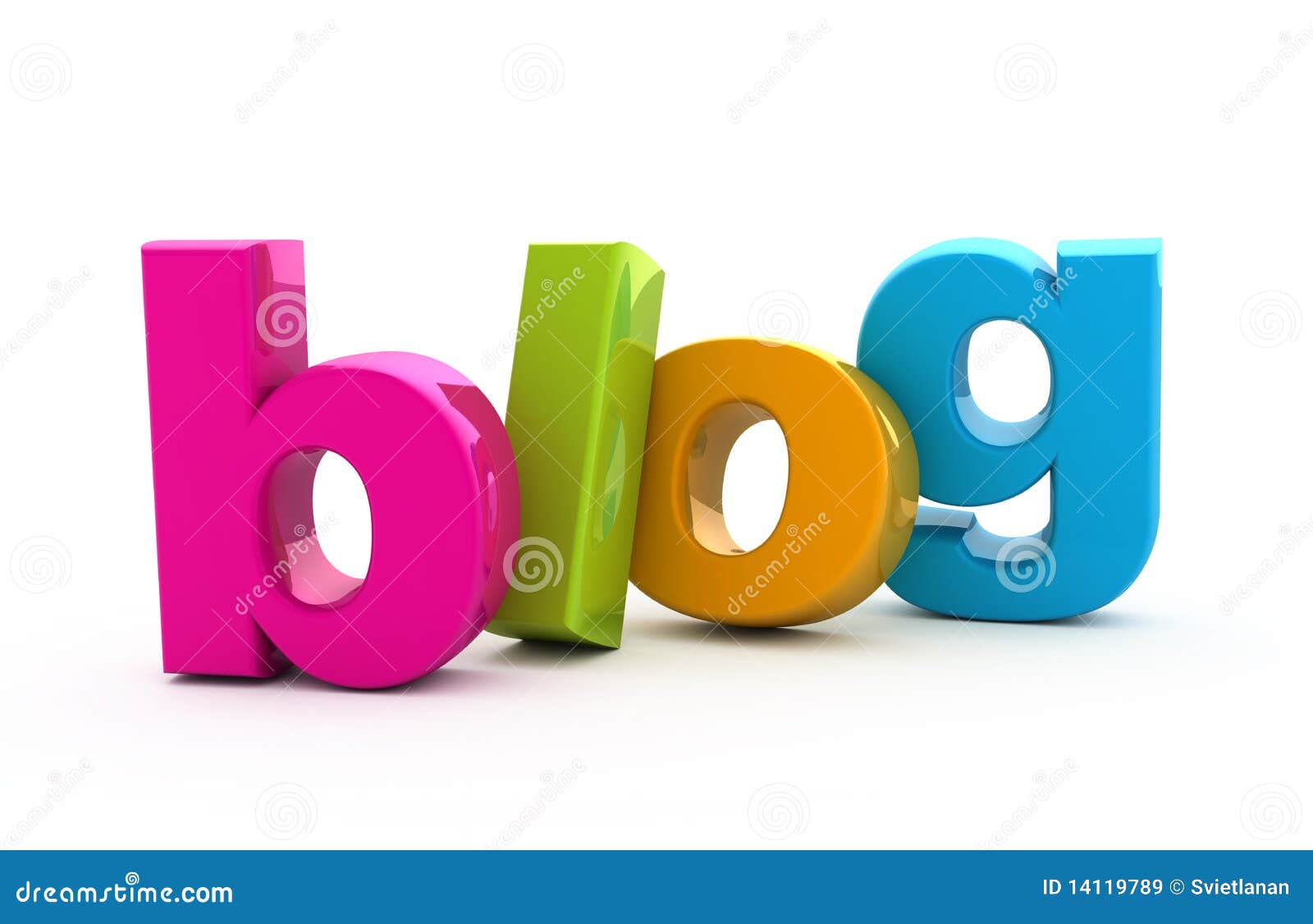 Blog word. stock illustration. Illustration of shape - 14119789