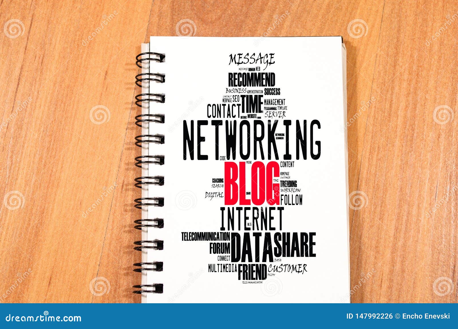 Blog word cloud collage stock photo. Image of personal - 147992226