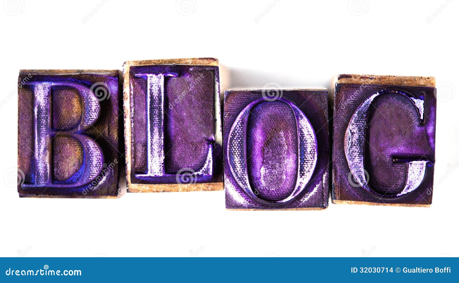 Blog Word In Wooden Cube Royalty-Free Stock Image | CartoonDealer.com ...