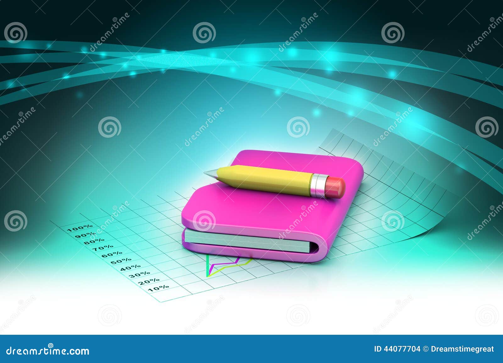 Blog writing concept stock illustration. Illustration of natural - 44077704