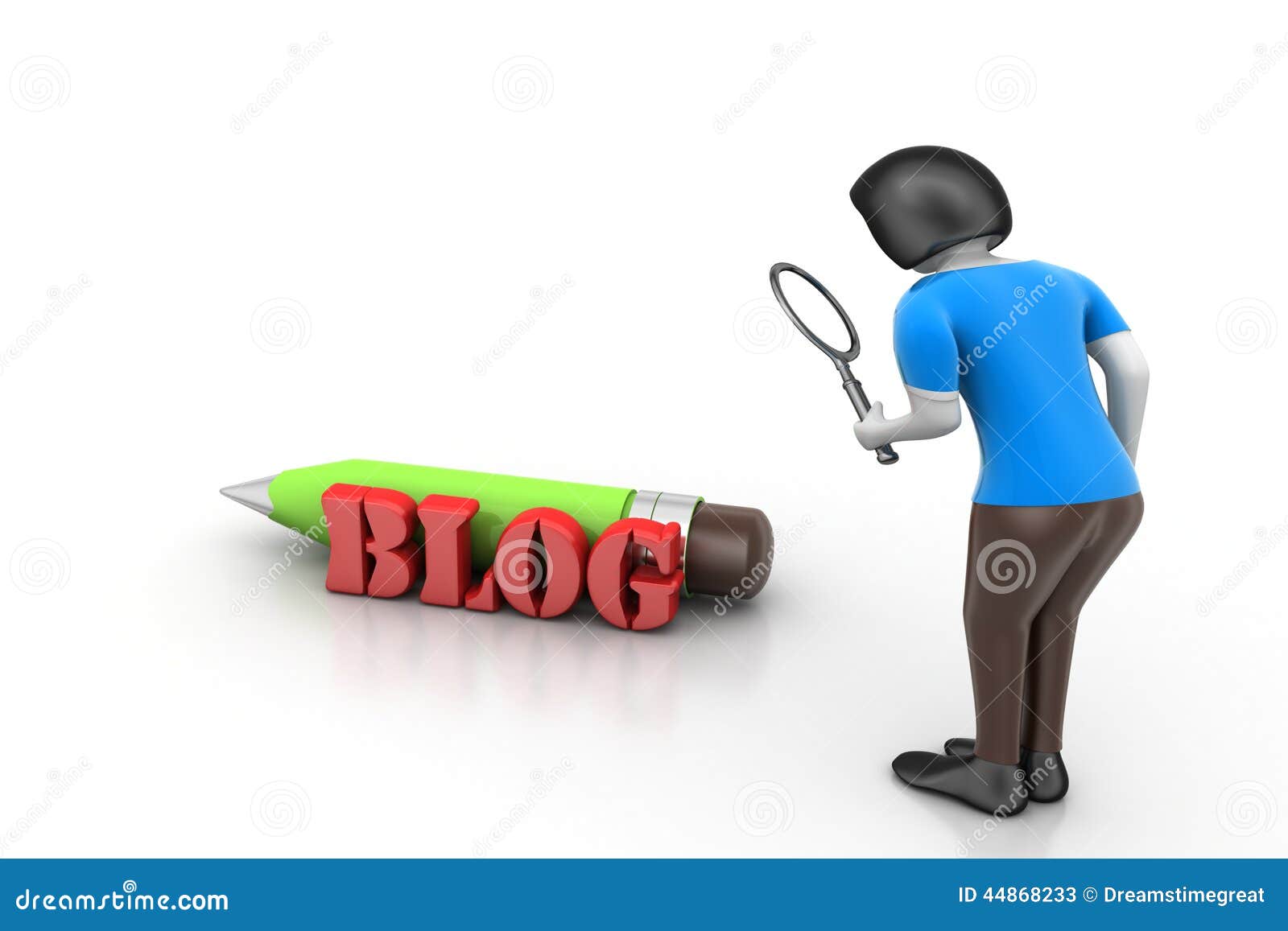 Blog writing concept stock illustration. Illustration of decorative ...