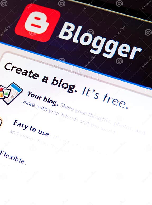 Blogger editorial photography. Image of screen, blogs - 14463962