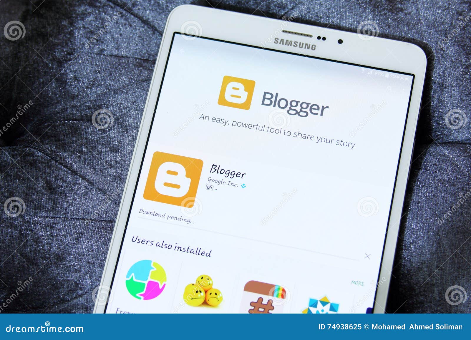 Blogger app editorial image. Image of icon, meet, blogger - 74938625