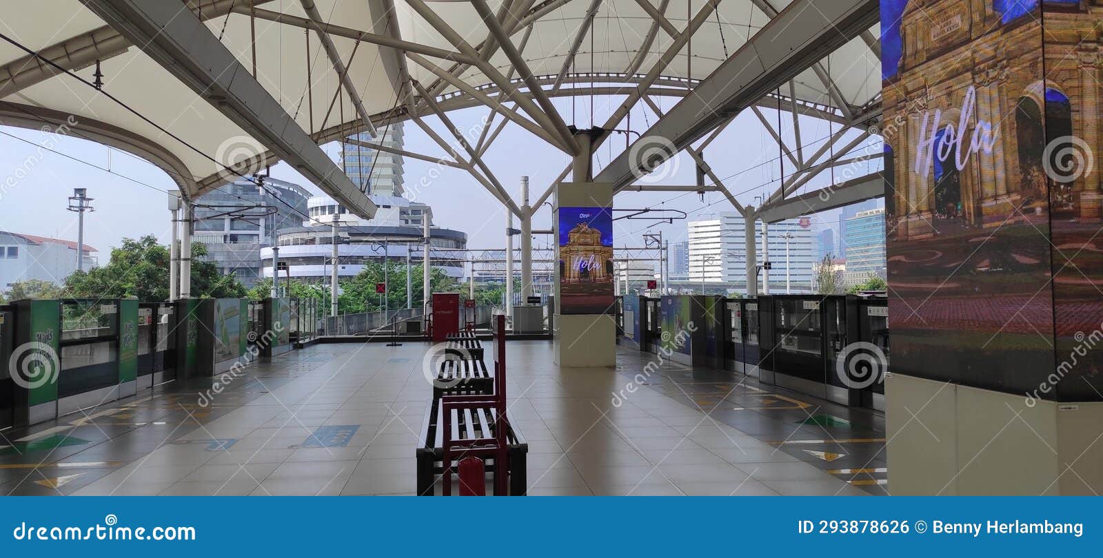 Blok M MRT Station Jakarta in the Afternoon Stock Photo - Image of blok ...