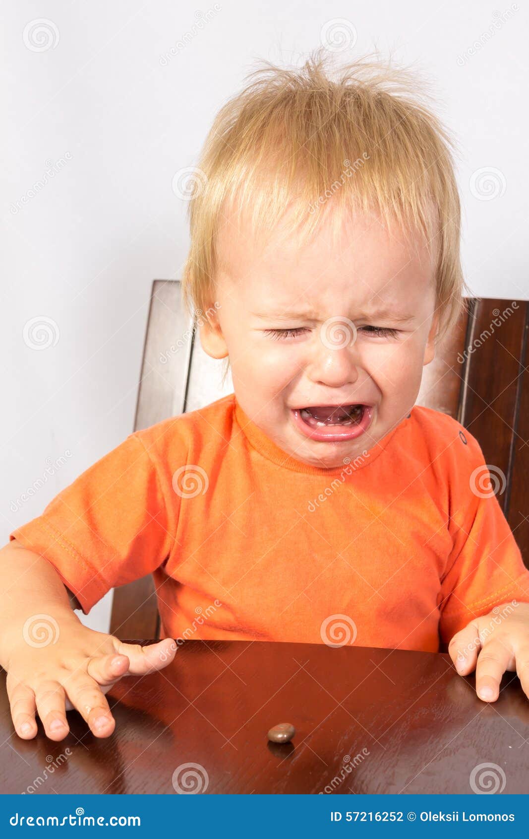 Blond boy crying stock photo. Image of upset, last, shirt - 57216252