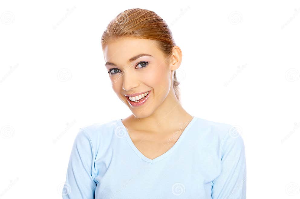 Blond Cutie stock photo. Image of model, look, face, lifestyle - 7632450