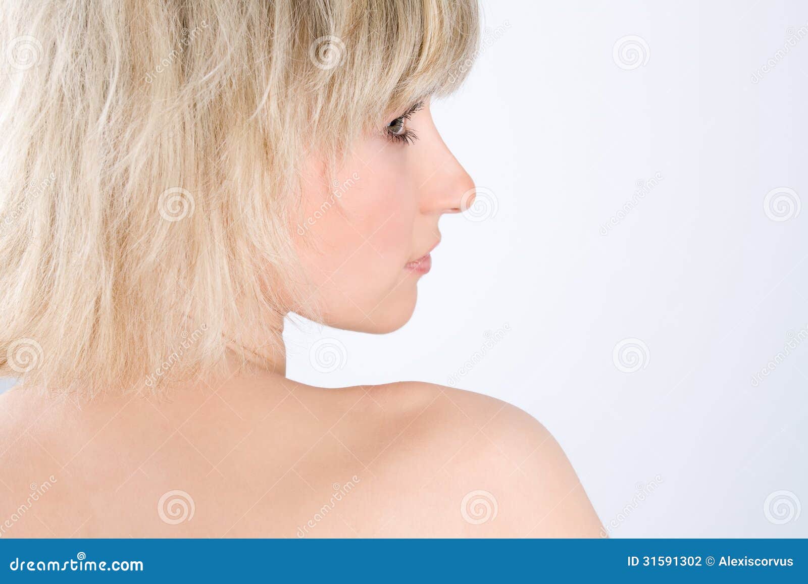 Blond Sexig Kvinna Arkivfoto Bild Av Trevligt Artikulera 31591302