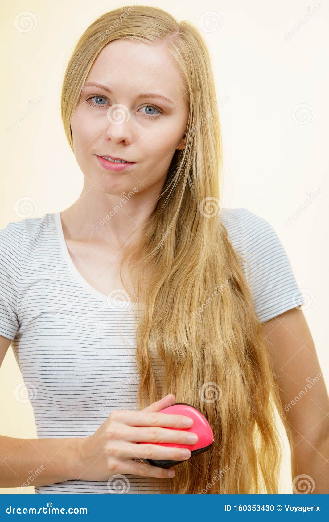Blonde Girl Brushing Her Long Hair Stock Photo - Image of long ... Blonde Girl Brushing Her Long Hair Stock Photo - Image of long ...