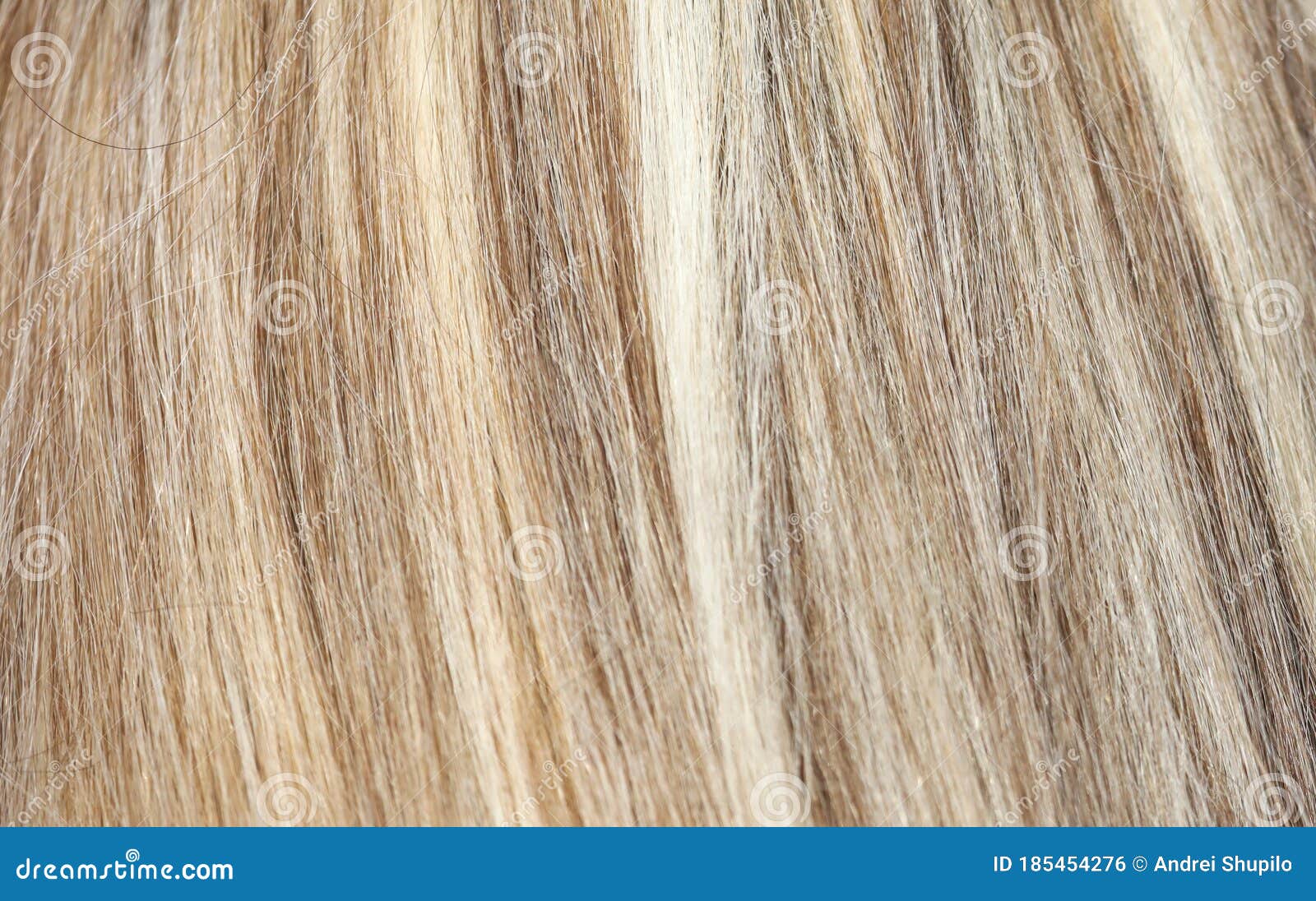 Blonde Hair As an Abstract Background Stock Photo - Image of shiny ...