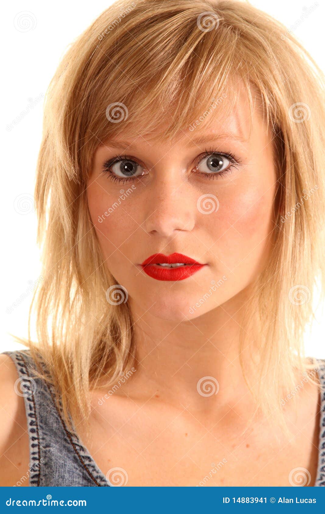 Blonde Haired Young Temptress Stock Image - Image of belle, person ...
