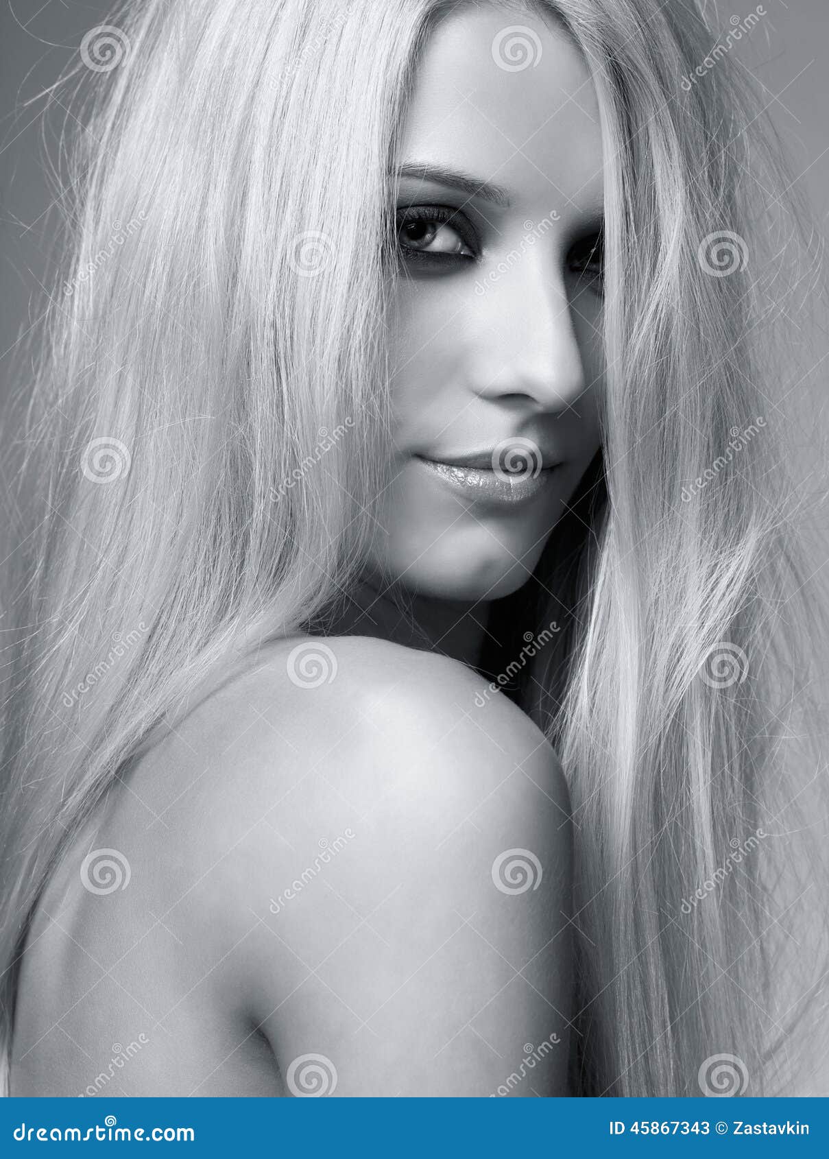 Blonde Woman Stock Image Image Of Blonde Hair Fashion 45867343