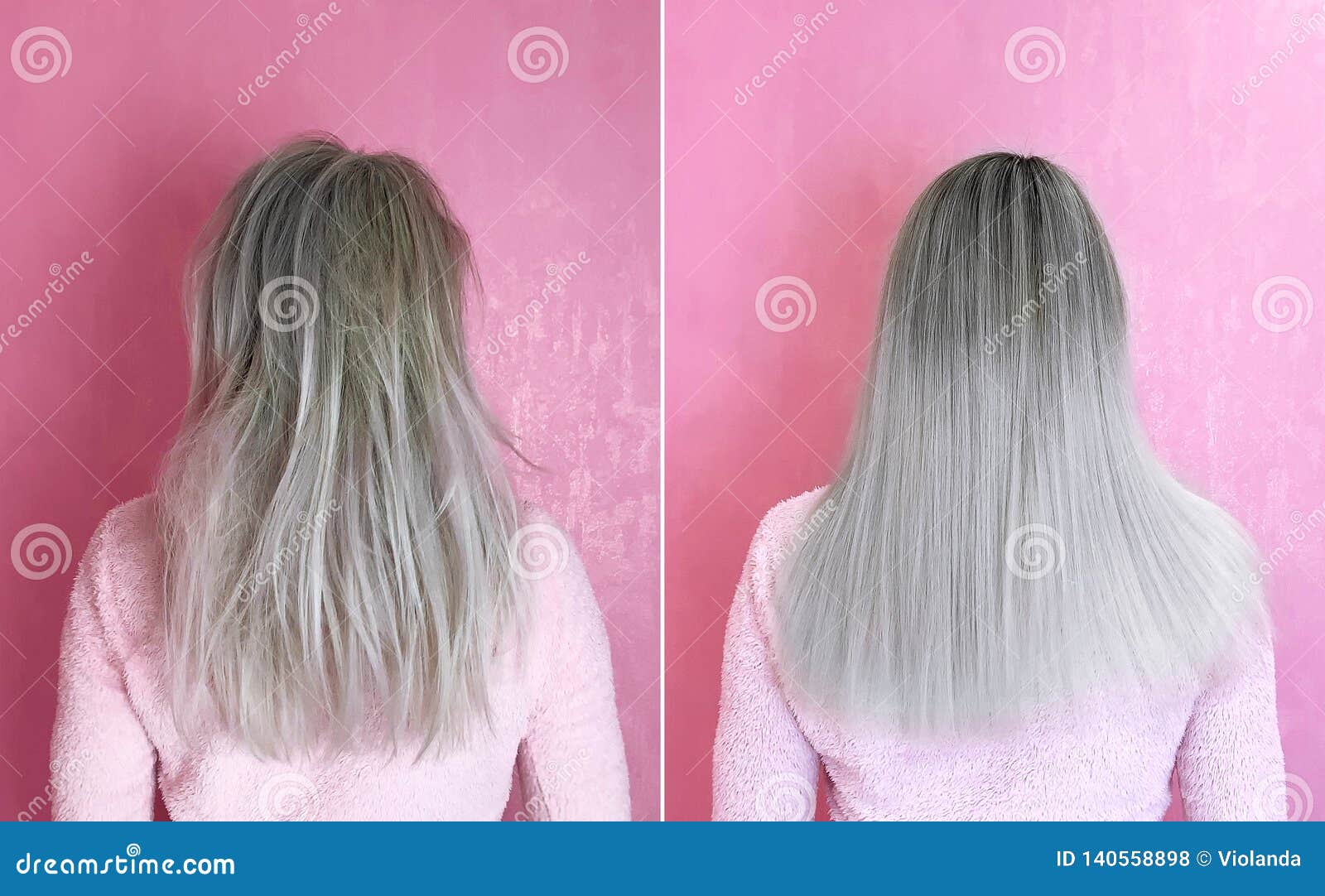 Blondes Haar stockfoto. Bild von schönheit, glatt, gesund - 140558898