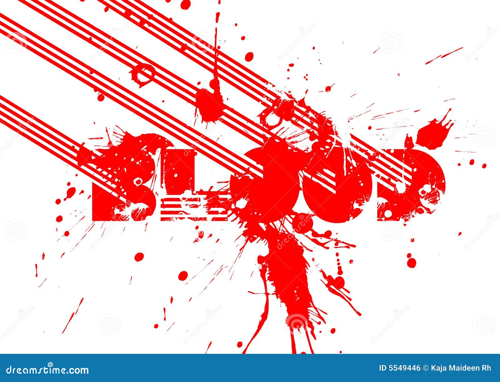 Blood Art Picture. Image: 5549446