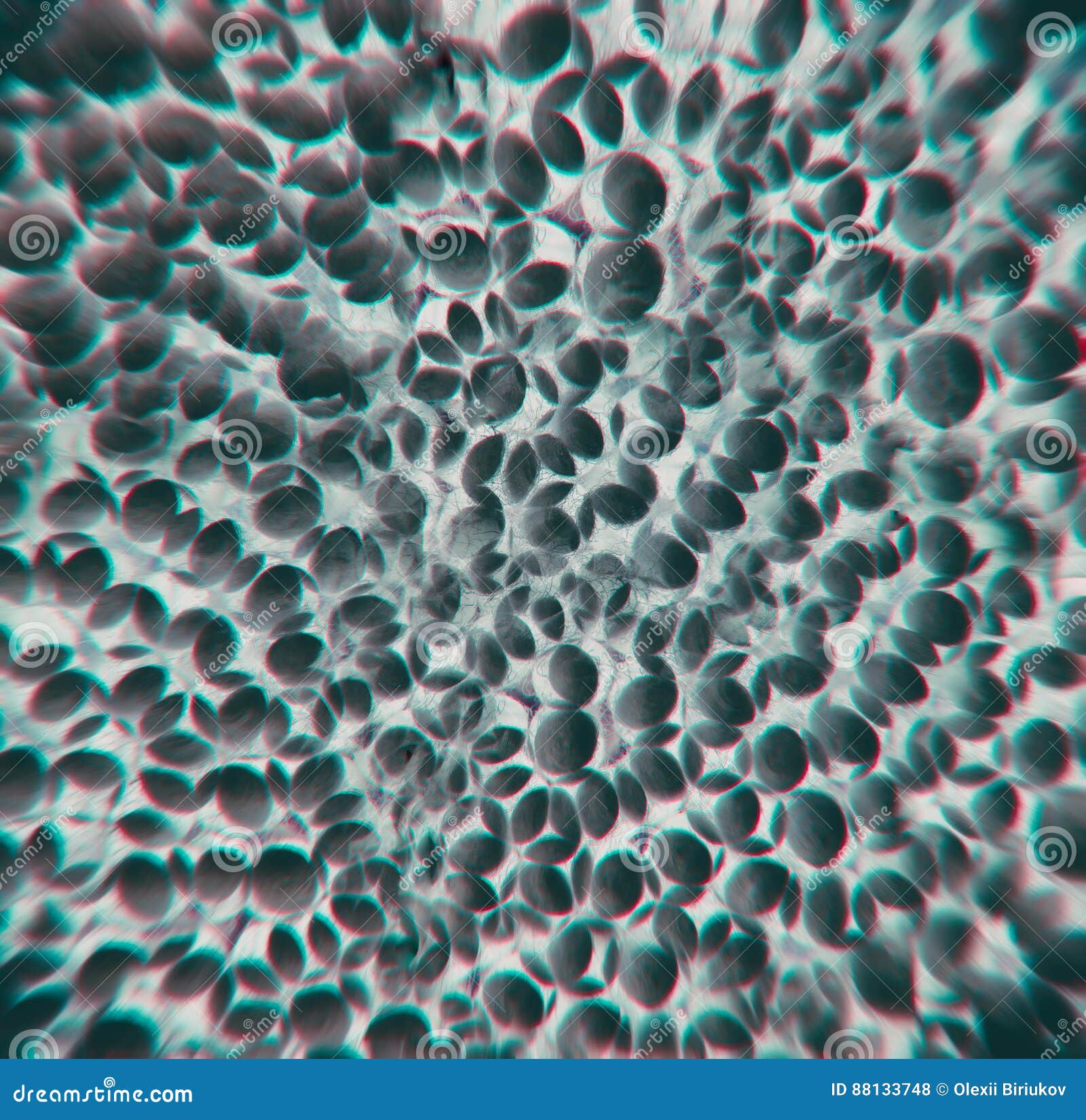 Blood or Bacteria Cells. Medical Texture or Background. Stock Photo ...