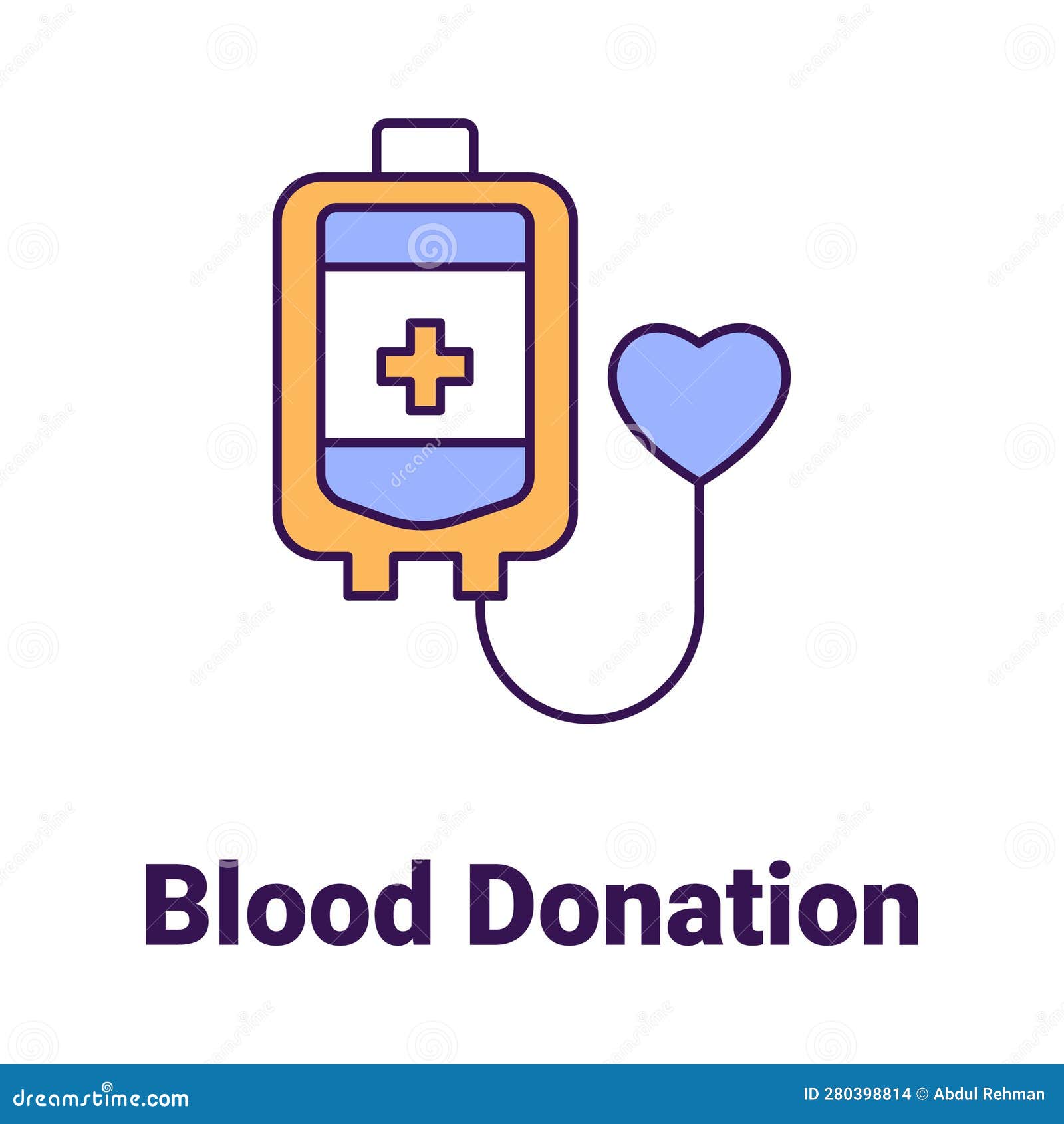 Blood Bank Vector Icon Easily Modify. Stock Vector - Illustration of ...