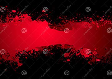 Blood banner dark stock vector. Illustration of blood - 10745281