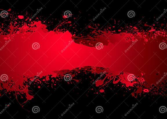Blood banner dark stock vector. Illustration of blood - 10745281