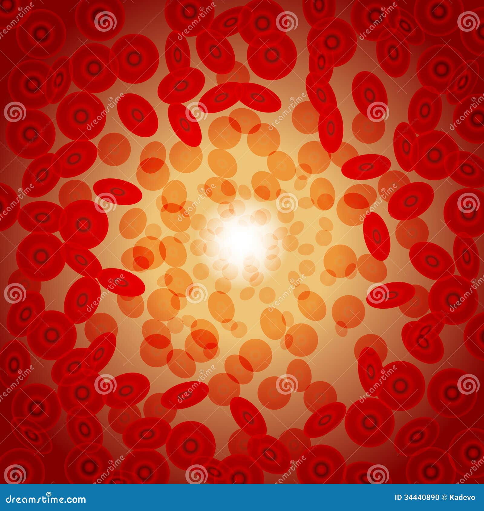 Blood and Body, Movement of Life Stock Vector - Illustration of ...