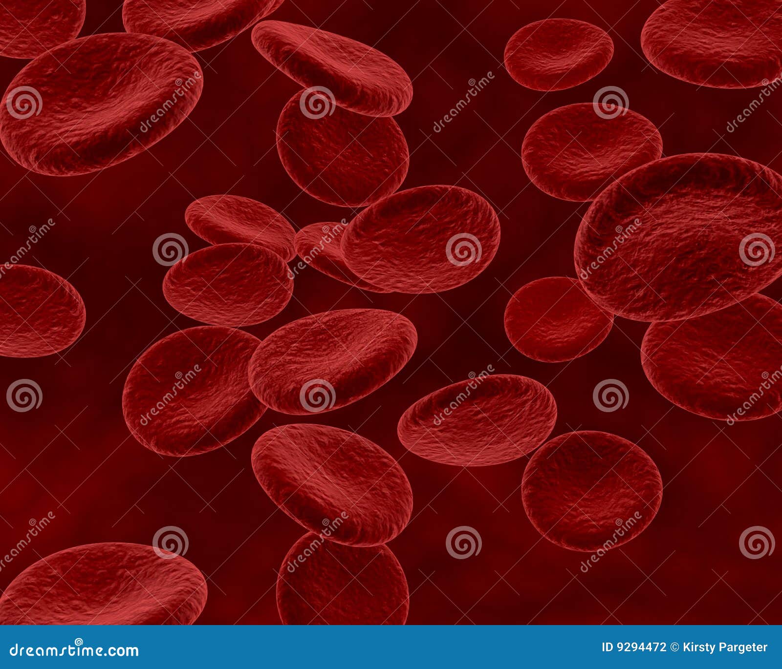 Blood cells stock illustration. Illustration of spread - 9294472