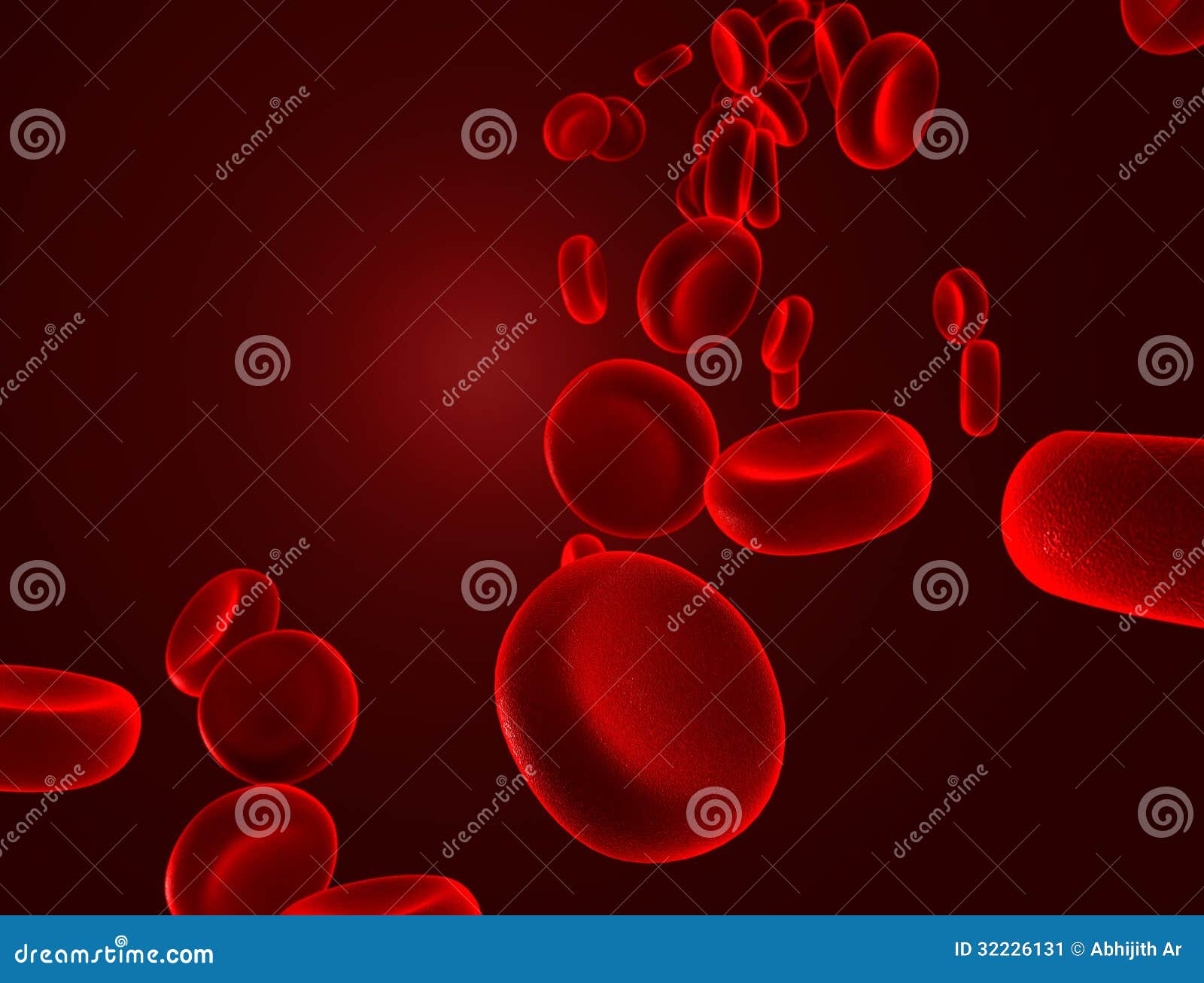 Blood cells stock illustration. Illustration of microscopic - 32226131