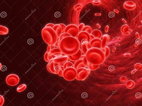 Blood clot stock illustration. Illustration of cell, anatomy - 2202483