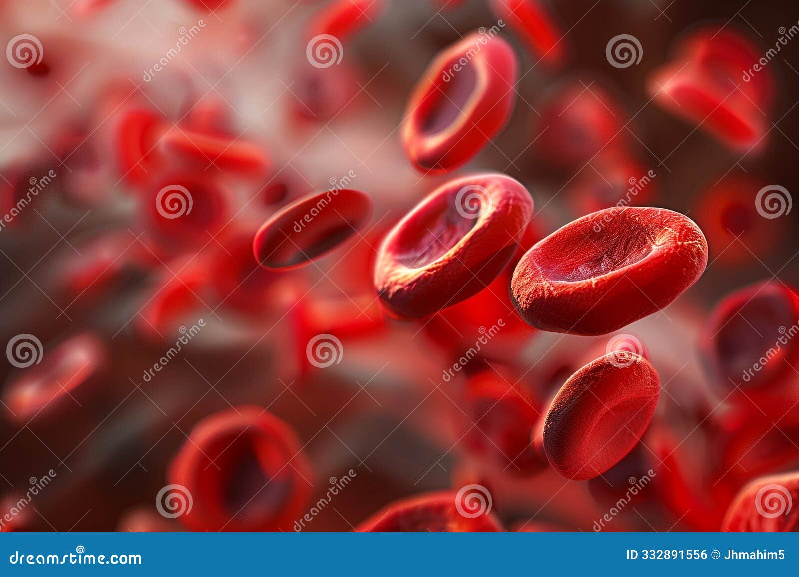 3D Clot Formation In Narrowing Artery Visualization Royalty-Free Stock ...