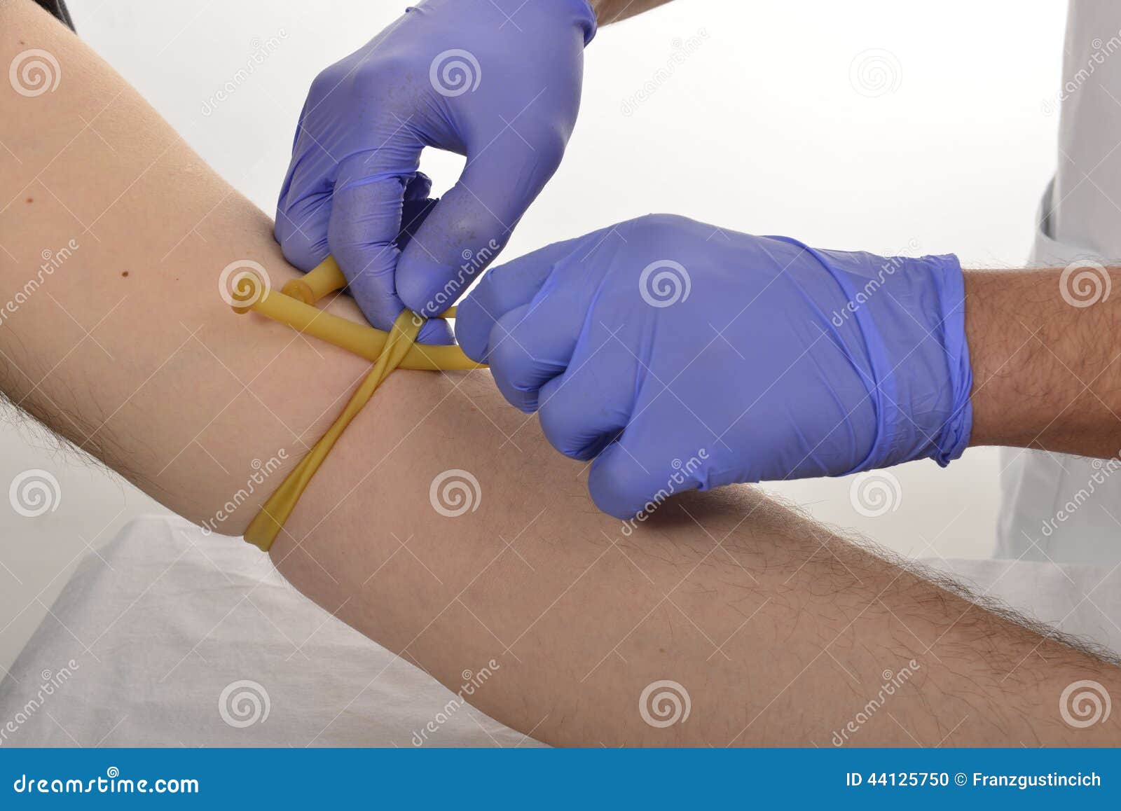 One Blood Collection Tube On A Yellow Background Royalty-Free Stock ...