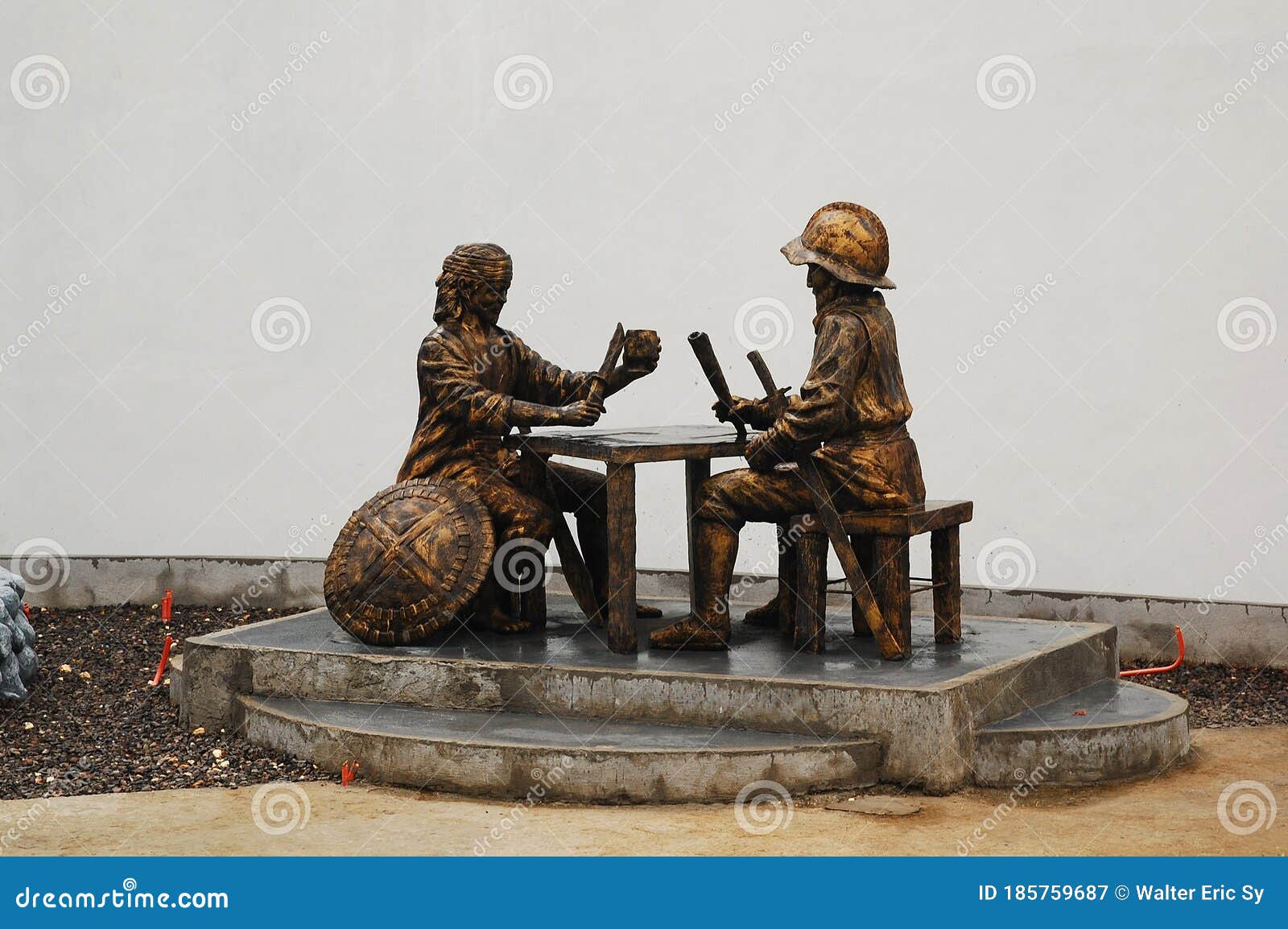 Blood Compact Monument in Bohol, Philippines Editorial Photography ...