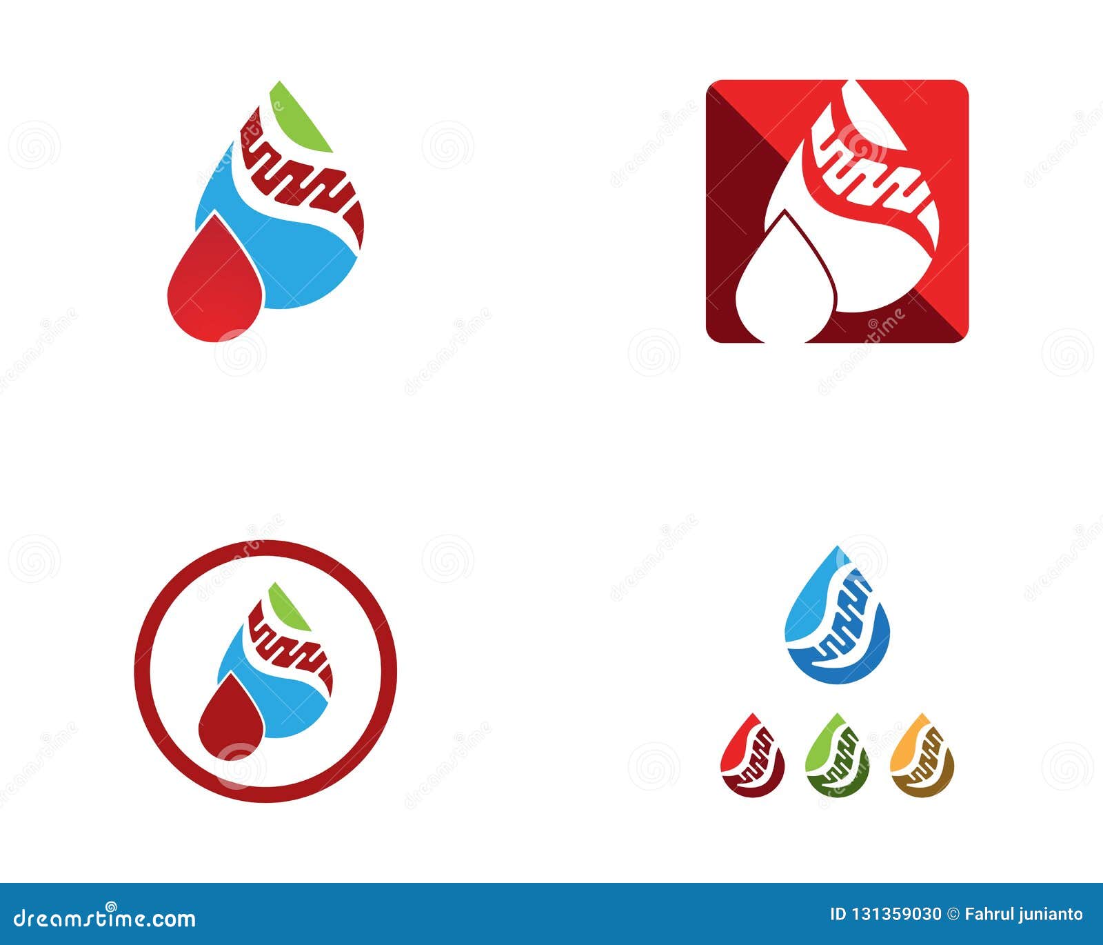 Blood Dna Genetic Logo Vector Stock Vector - Illustration of biology ...